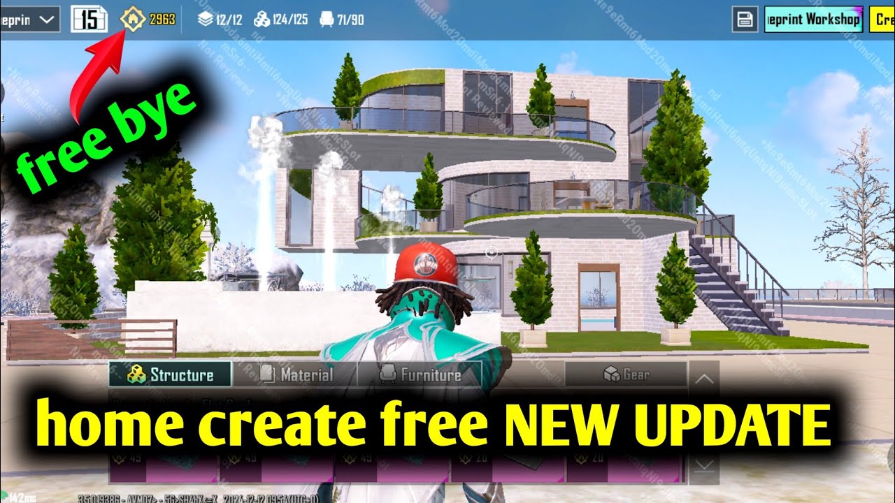 HOW TO BUILD HOME IN BGMI/PUBG HOME MODE EXPLAINED BGMI NEW UPDATE ...