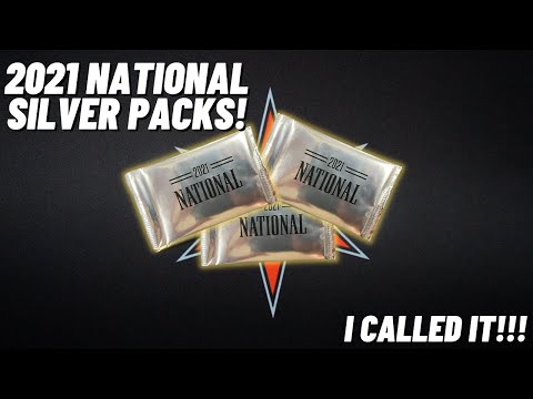 Opening Up 3 More 2021 National Silver Packs! I Called It And We Hit ...