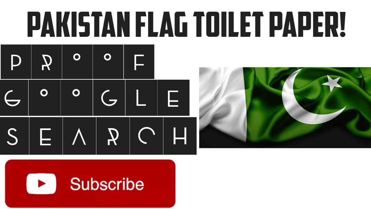 Pakistan Flag Toilet Paper! - YouTube