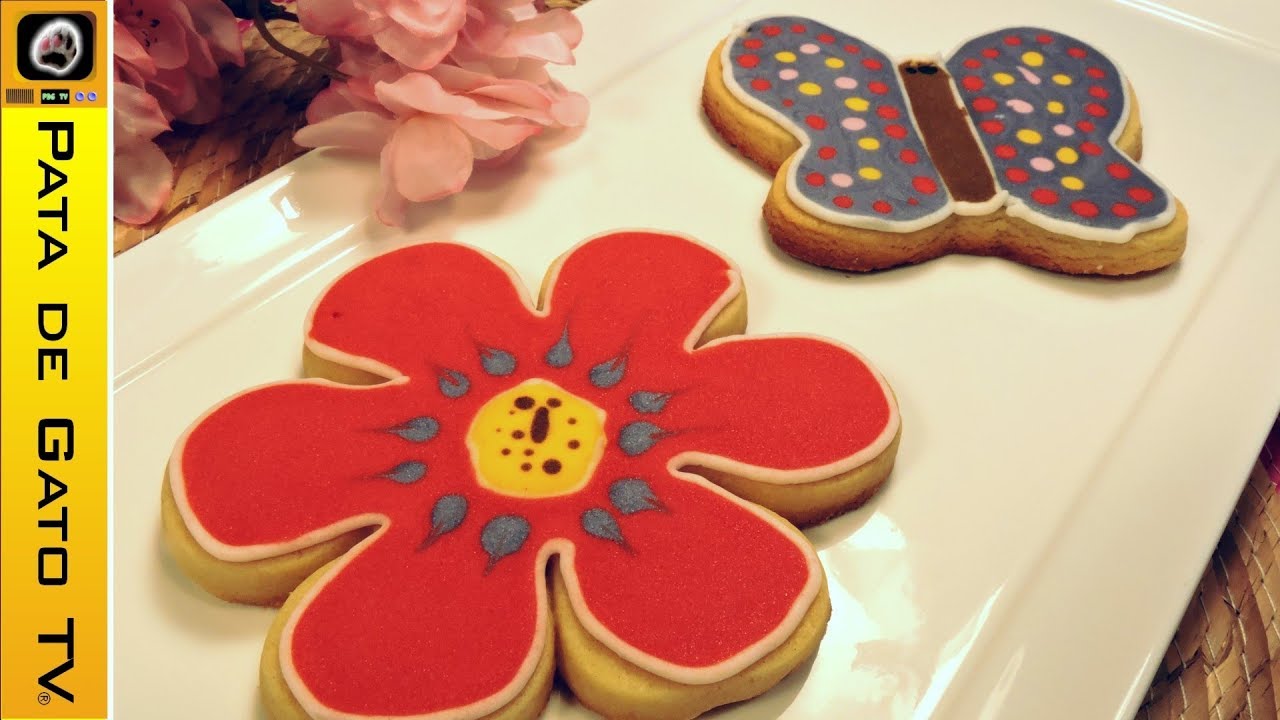 Galletas decoradas con glasé real / Royal icing decorated cookies ...