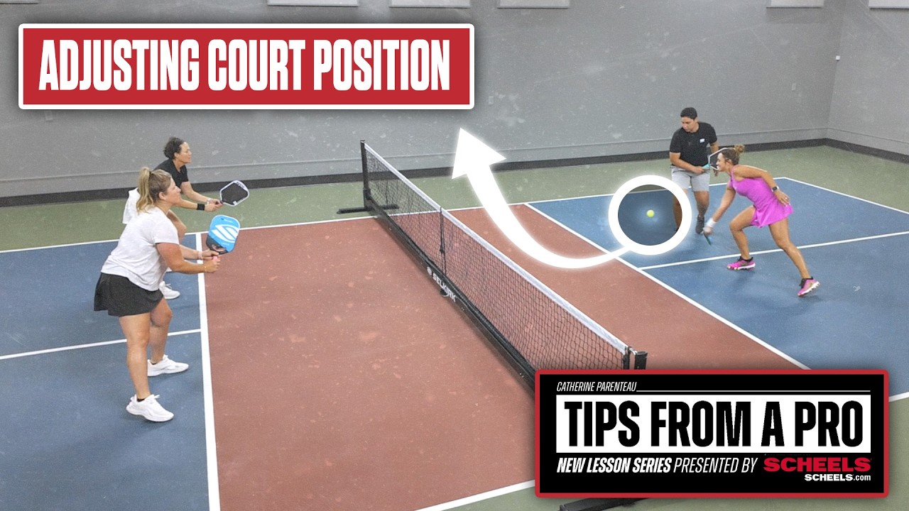The #1 Positioning Fix for Better Teamwork in Pickleball - YouTube