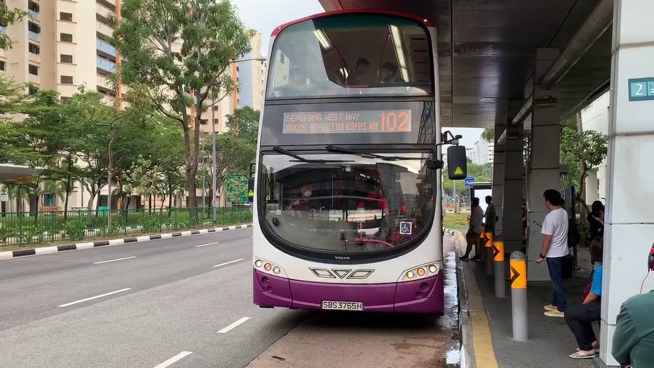 SBS Transit Volvo B9TL (Wright Eclipse Gemini 2) (Batch 3) SBS3765H on ...