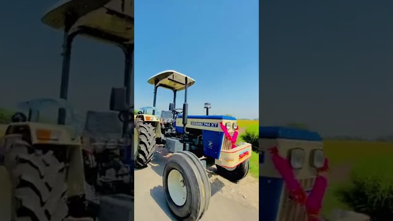 swaraj tractor modified #tractor #tractorlover #tractorvideo #punjab # ...