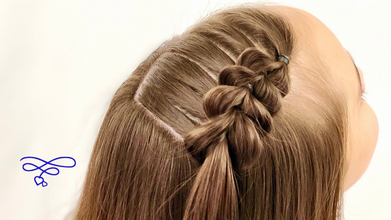Side Pull Through Braid - YouTube
