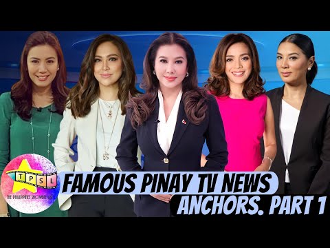 Famous Pinay TV News Anchors. Part 1 - YouTube