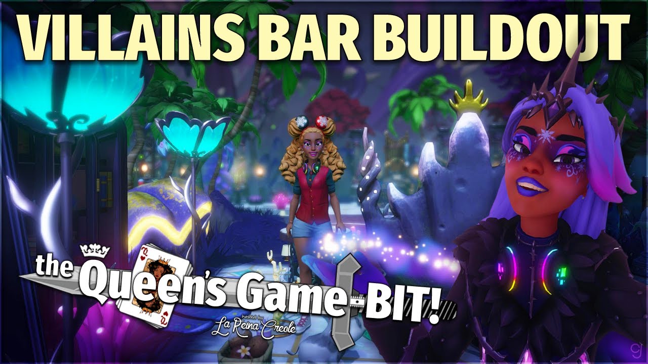 Villains Bar Buildout! | Disney Dreamlight Valley Gameplay | The Queen ...