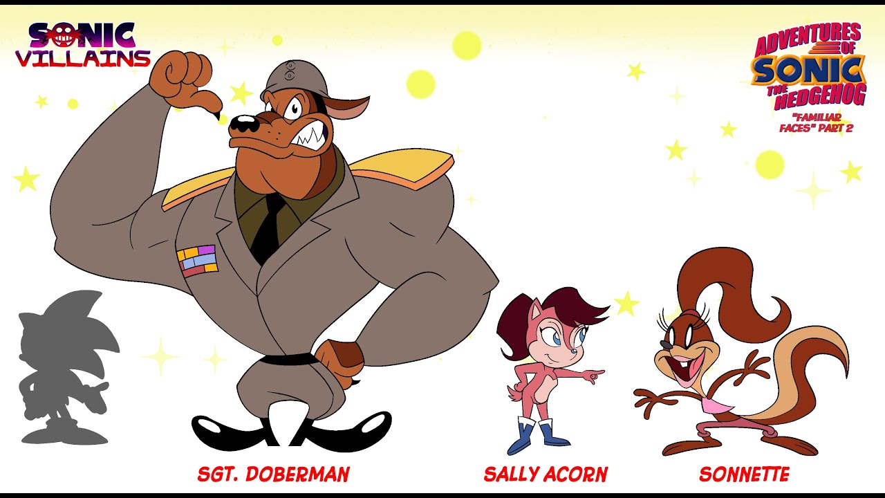 Adventures Of Sonic The Hedgehog Characters Why Are Pre Adventure