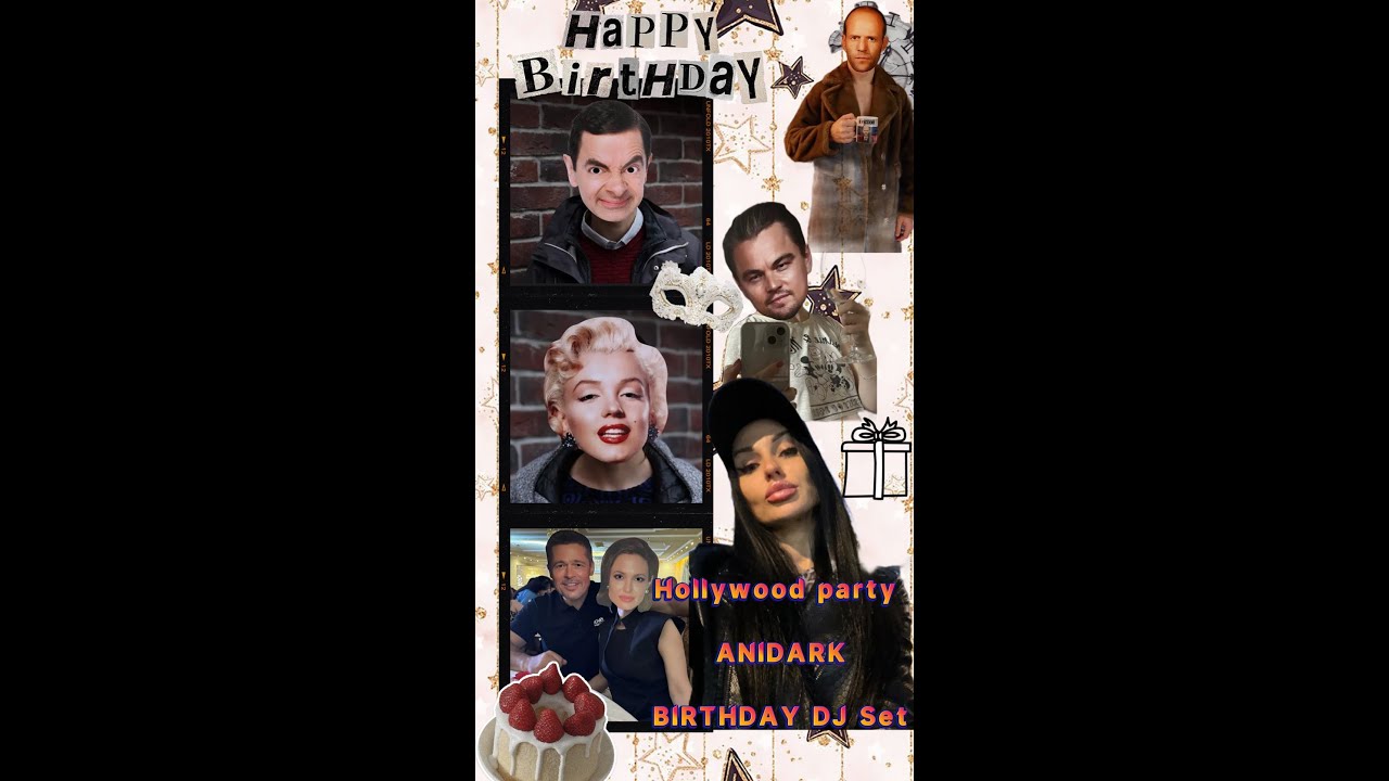 Birthday DJset ANIDARK “HOLLYWOOD PARTY” - YouTube