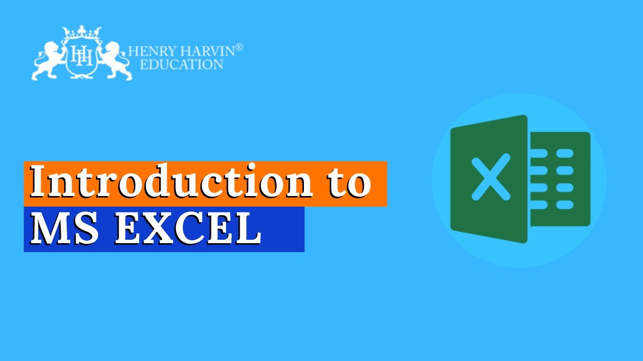 Introduction To Ms Excel Best Advanced Full Course Tutorial Beginners Data Science By Henry