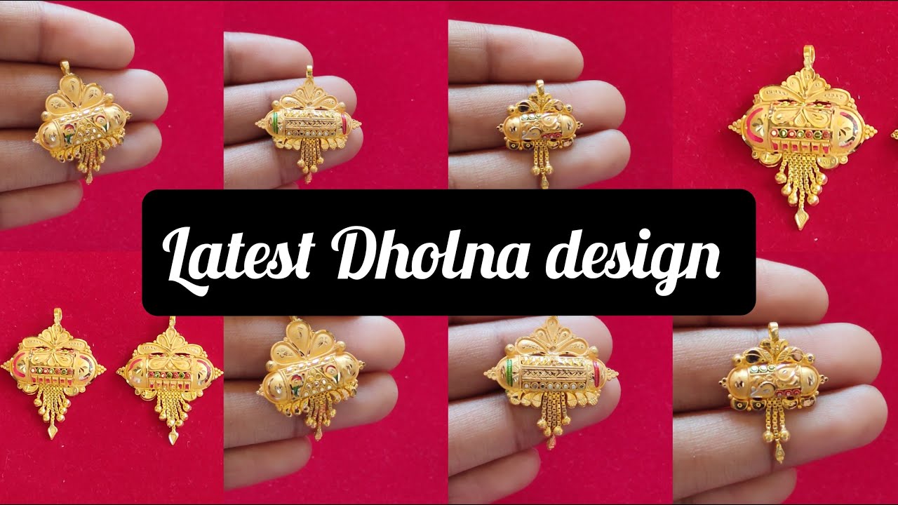 Latest Dholna design || New dholna design #viral #gold #dholna # ...