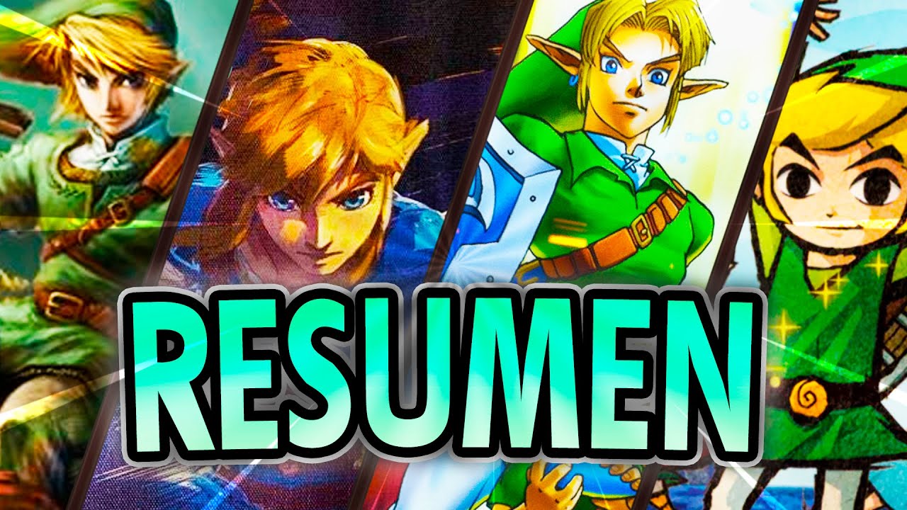 Explicando todas las versiones de Link de The Legend of Zelda | Resumen ...