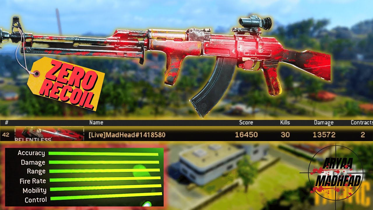 **ZERO RECOIL** AK-47 (Best Long Range Assault Rifle) - YouTube