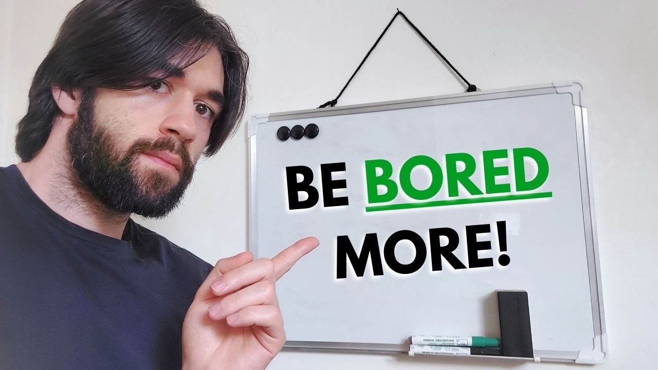 Being bored is a SUPERPOWER - YouTube