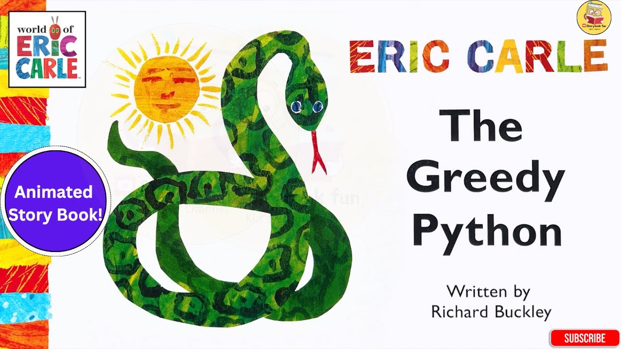 The Greedy Python | the greedy python read aloud | Animated Read Aloud ...