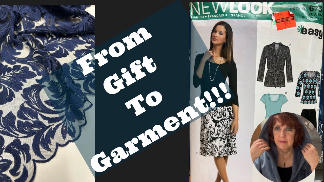 Sewing Up Style: From Gift to Garment Using New Look 6735 - YouTube