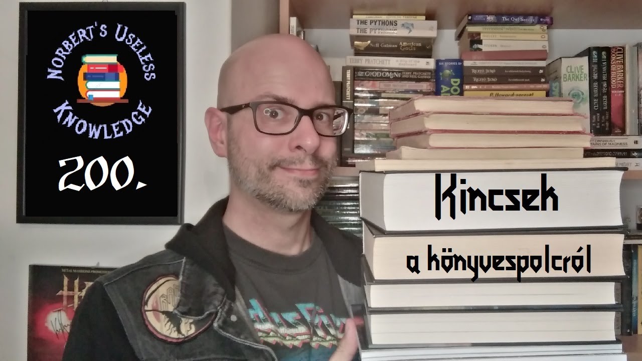Kincsek a könyvespolcról /// Norbert's Useless Knowledge 200. - YouTube