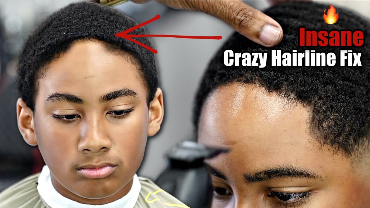 BEGINNER BARBER GUIDE: Fixing a Young Hairline the Right Way - YouTube