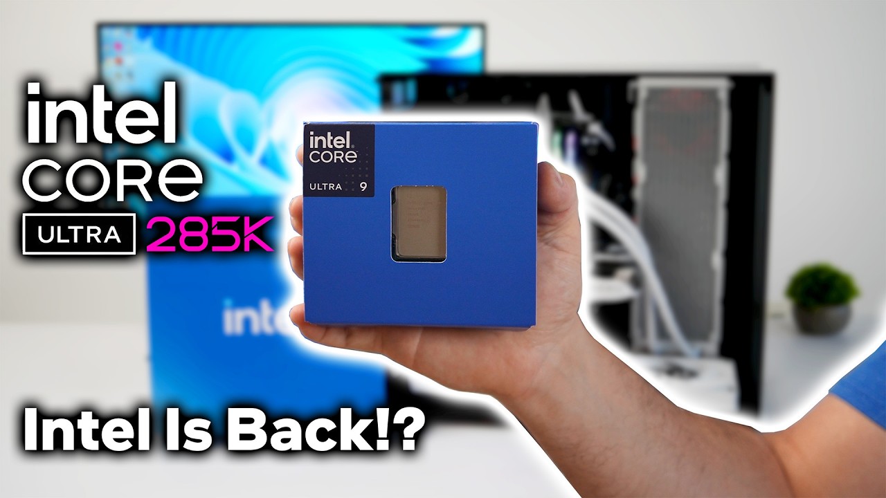 Is Intel Back In The Game? Core Ultra 9 285K Hands On First Look - YouTube