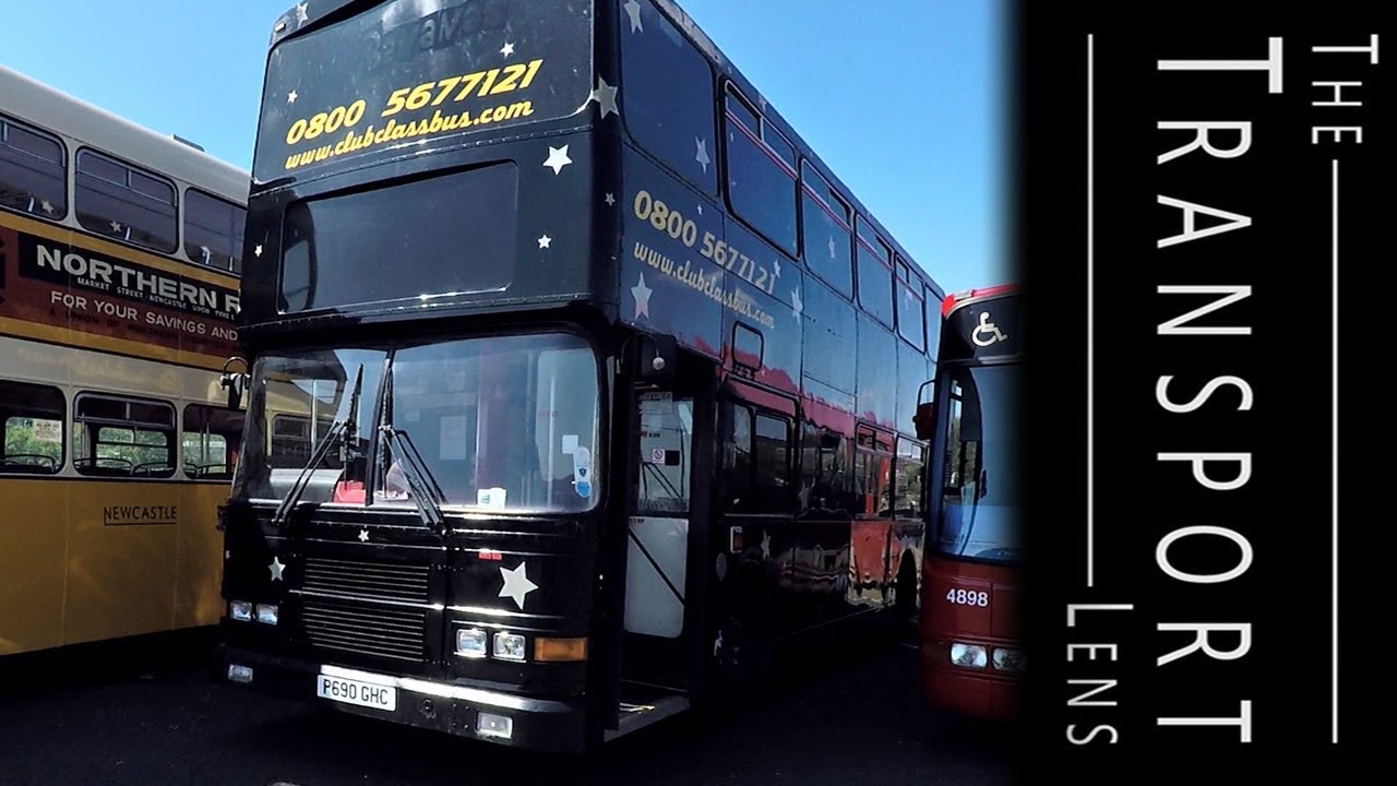 A Walk Around the Club Class Bus - converted Double Decker - YouTube