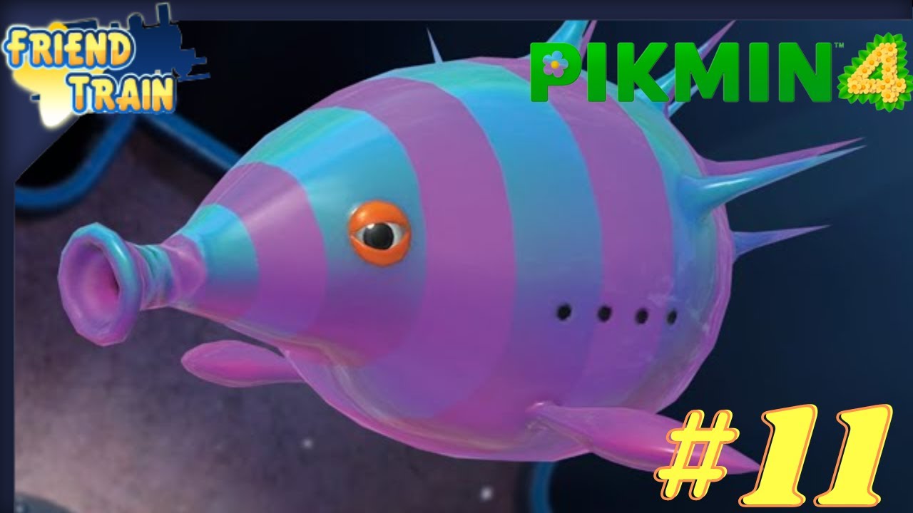 Friend Train Duos - Pikmin 4 - Part 11: Drafty Gallery - YouTube