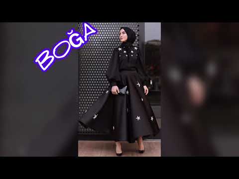 BURÇLARA GÖRE ELBİSELER😍😍 (TESETTÜR)