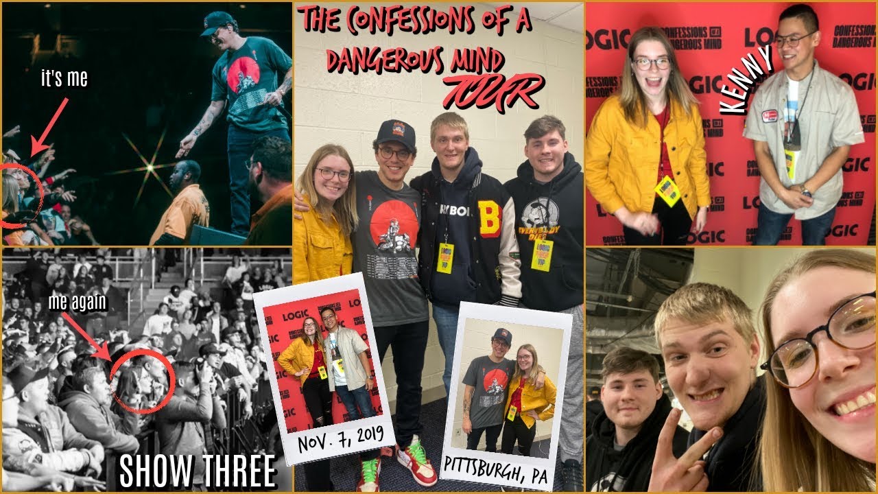 SHOW THREE: Logic "COADM Tour" CONCERT VLOG | PITTSBURGH, PA - YouTube