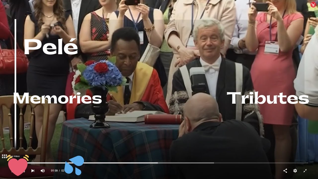Memories and World Tributes to the Legendary Pele - YouTube