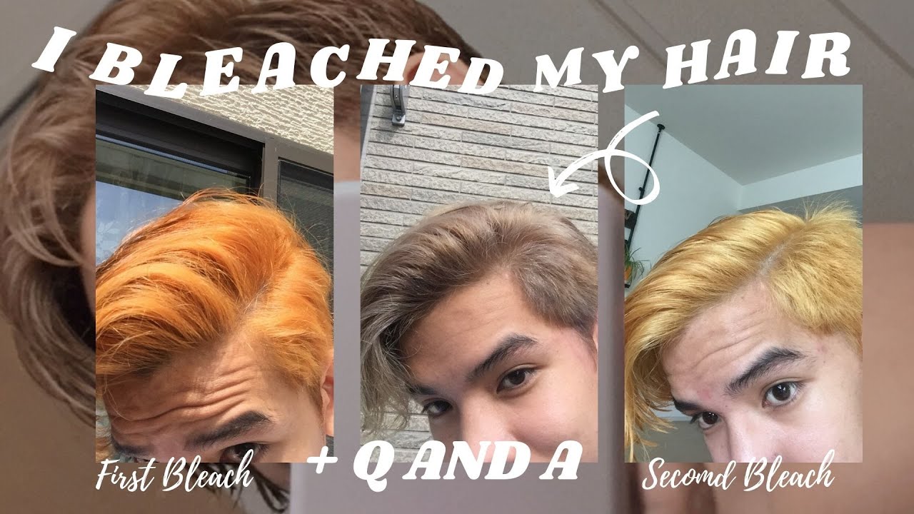I BLEACHED & DYE MY HAIR + Q and A || Using Japanese Product - YouTube