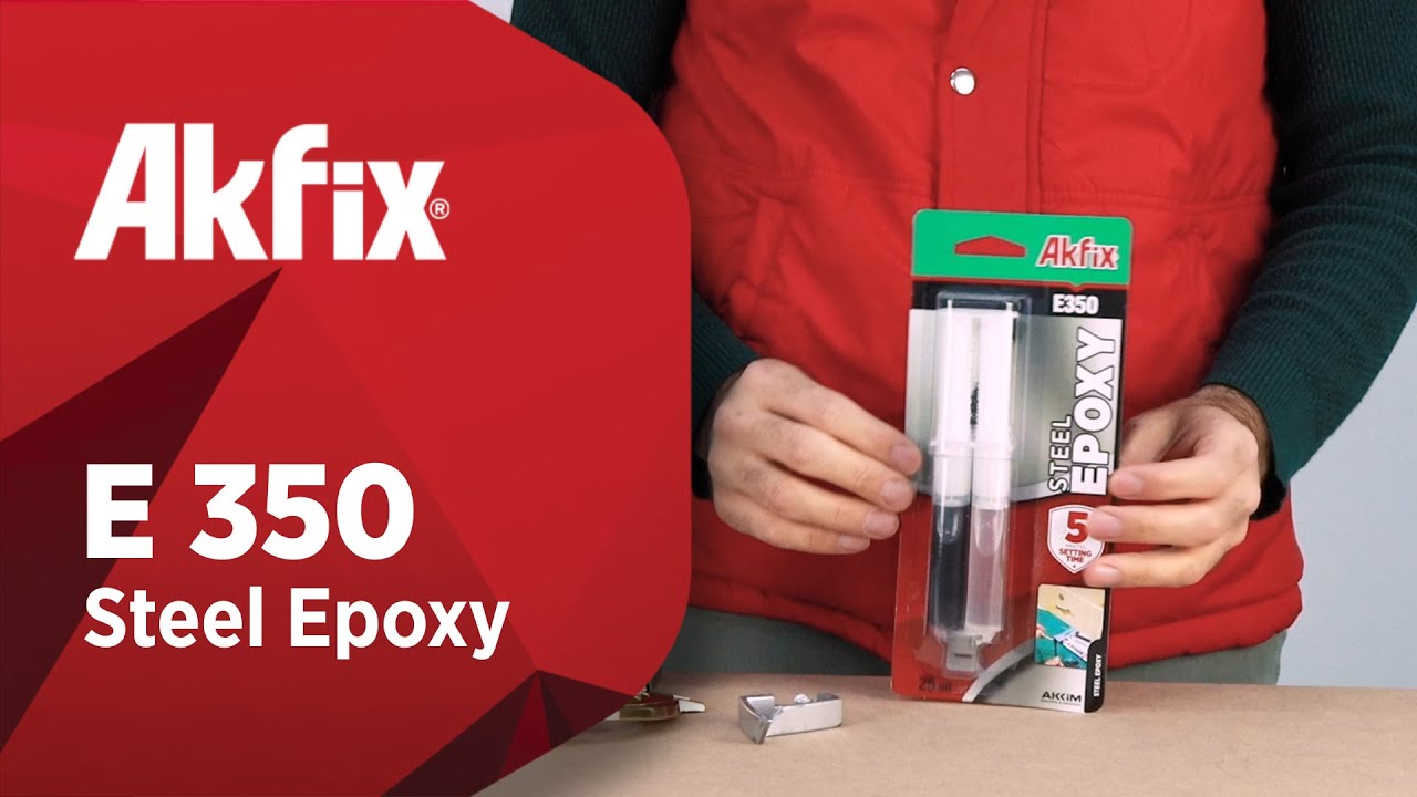 Akfix E350 – Steel Epoxy & Quick Fix Putty - YouTube