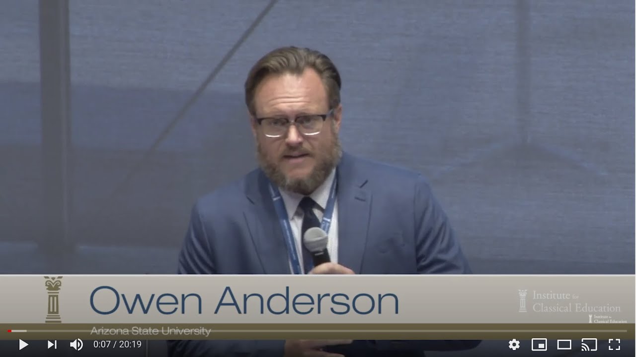 Day 2 Teaching American History, Dr. Owen Anderson - YouTube