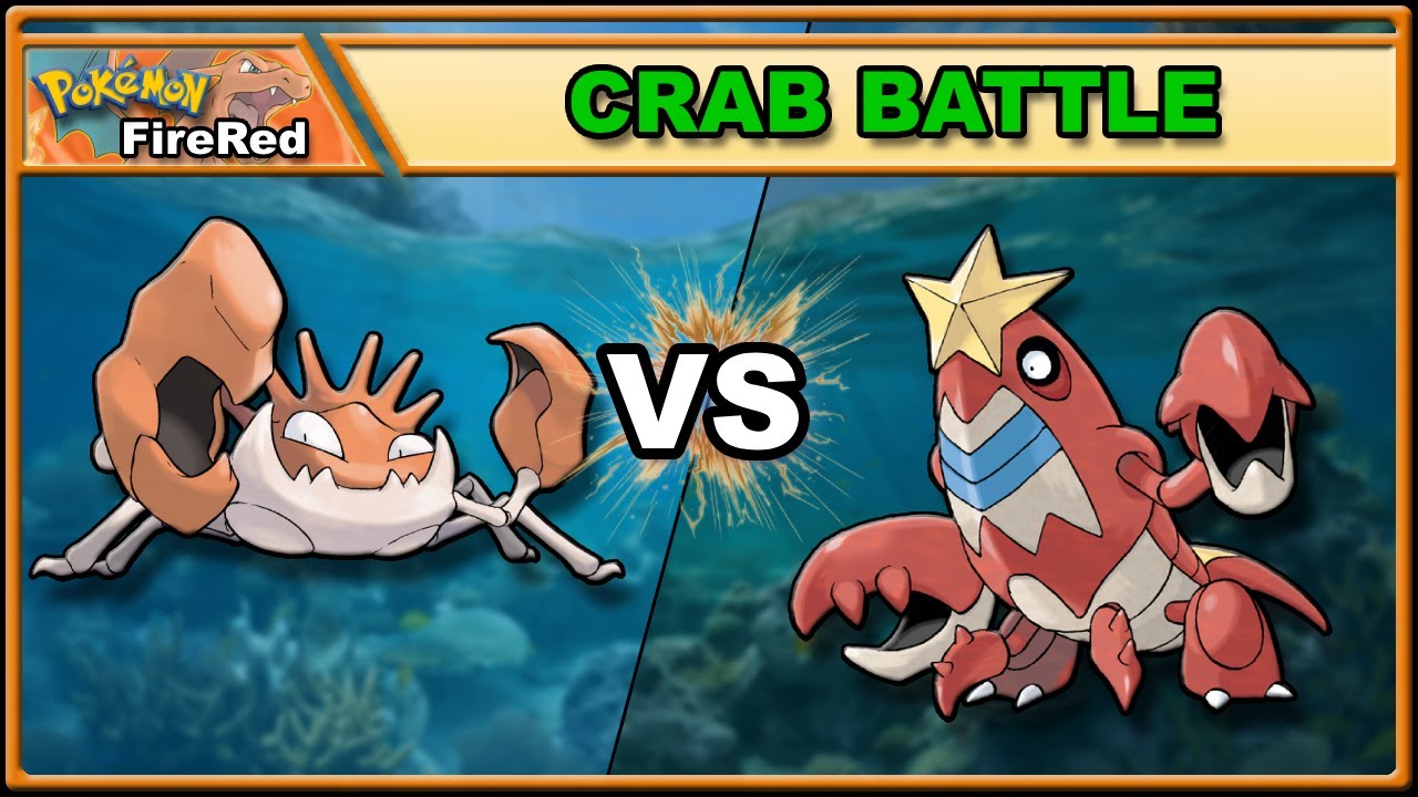 CRAB BATTLE! Kingler VS Crawdaunt Solo Challenge - Pokémon FireRed ...