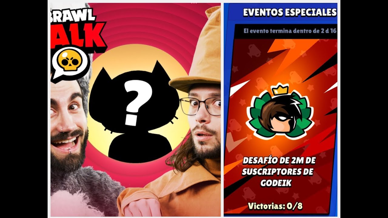 VOLVIMOS, JUGANDO EL EVENTO DE GODEIK 2M BRAWL STARS EN DIRECTO - YouTube