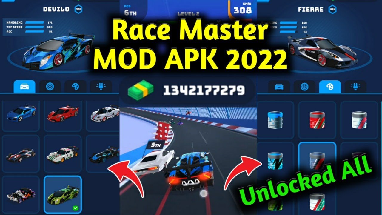 Download Race Master Mod Apk Terbaru 2022 - YouTube