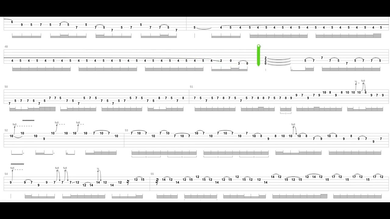 Working Man Tab by Rush + Guitar only + Guitar tab - YouTube