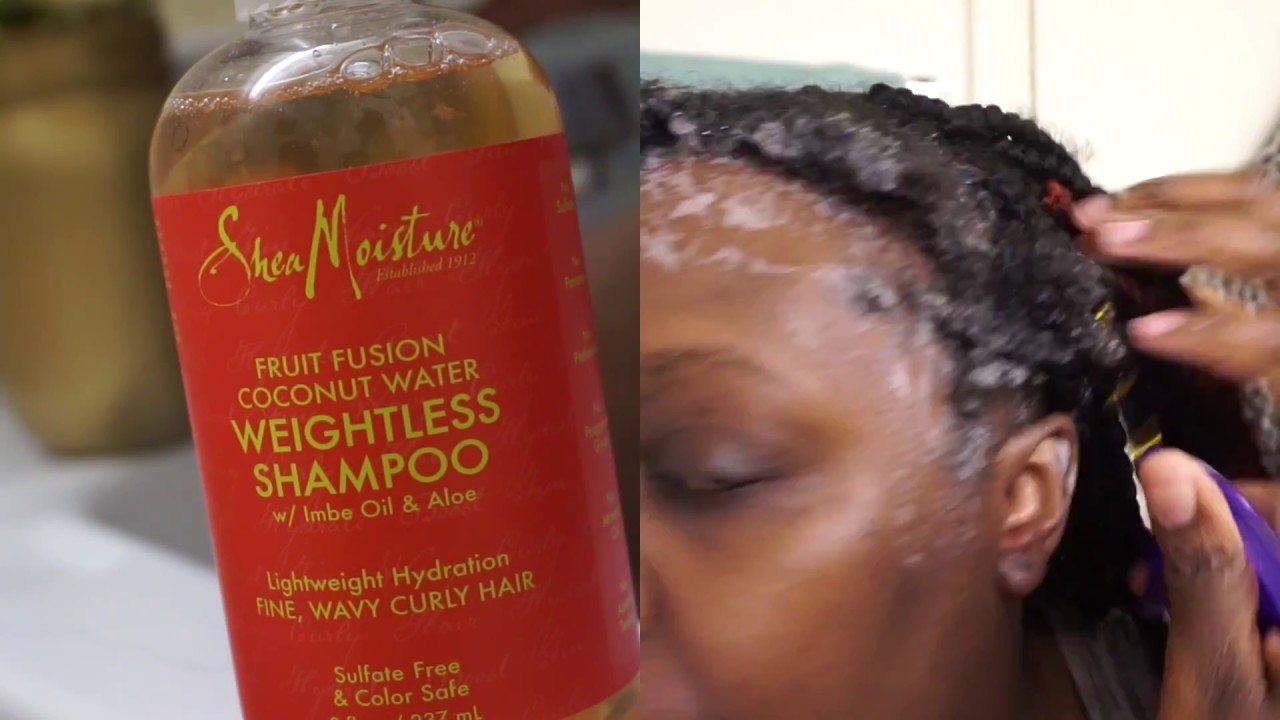 How To Refresh Your Box Braids and Cleanse Scalp - YouTube