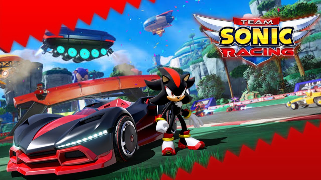 Team Sonic Racing-Shadow The Hedgehog Character Review Gameplay ...