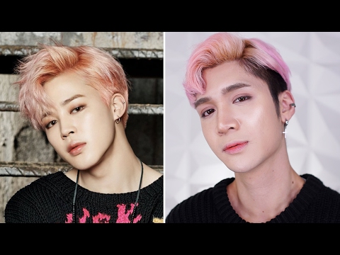 BTS Jimin 'You Never Walk Alone' Makeup + Hair Tutorial - Edward Avila