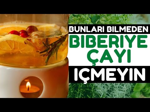 1 Bardak Biberiye Çayı İçmek Vücudunuza Bunları Yapıyor | Biberiye Çayının Faydaları Nelerdir?