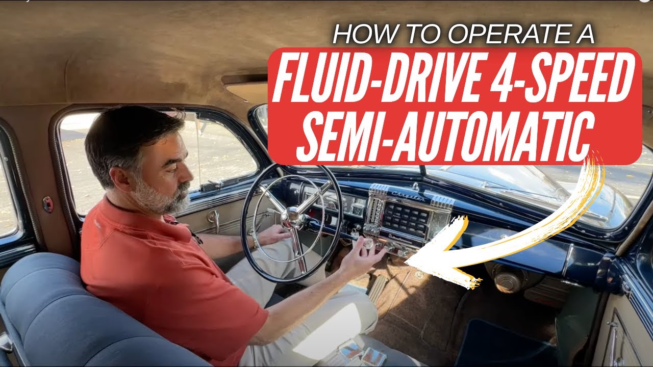 1949 Chrysler Windsor First Series C38 (Operating a Fluid-Drive 4-spd ...