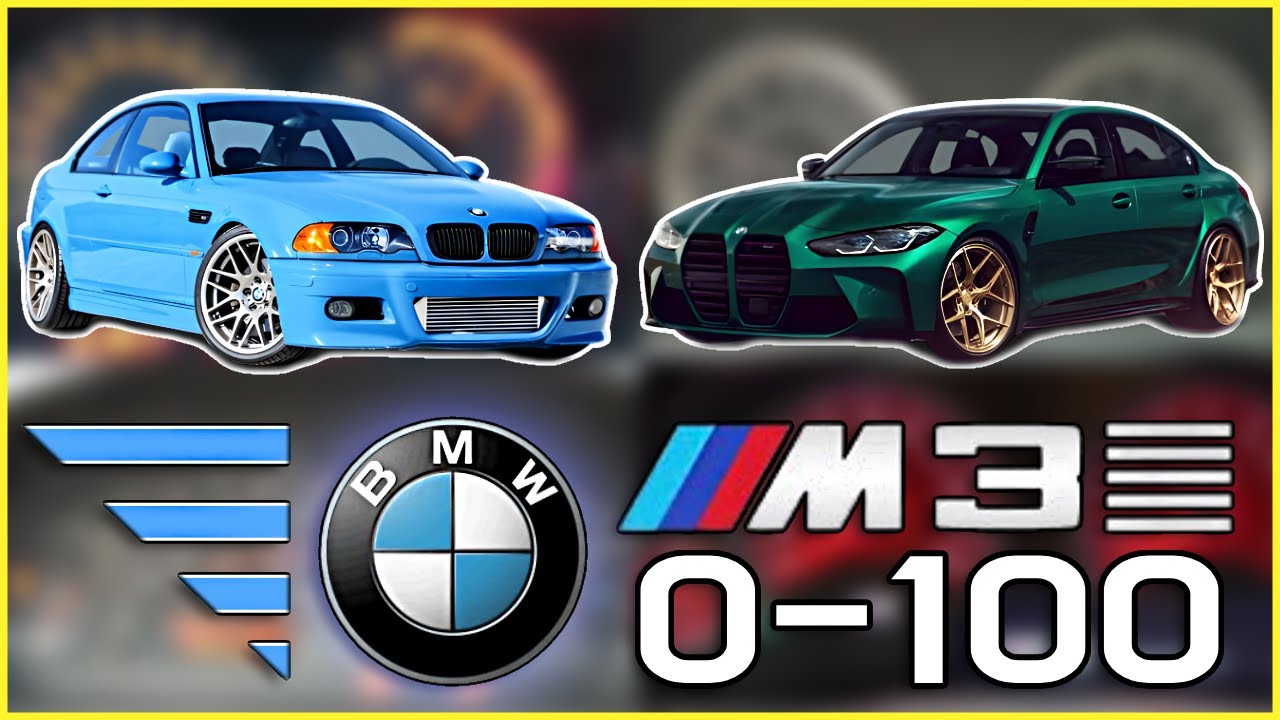 BMW M3 (0-100 KM/H) (0-60 MPH) ACCELERATION BATTLE - YouTube