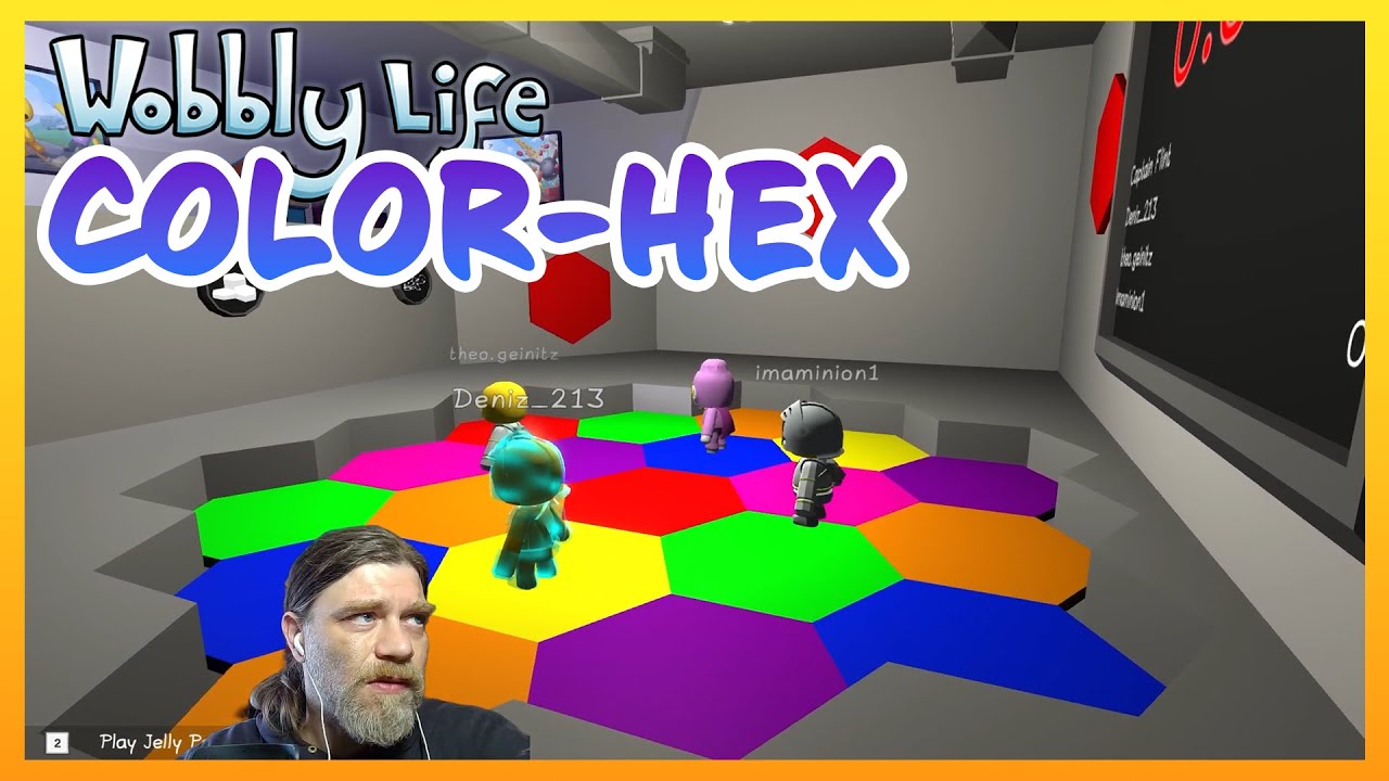 COLOR HEX MOD - Wobbly Life Arcade Mode 2023 - YouTube
