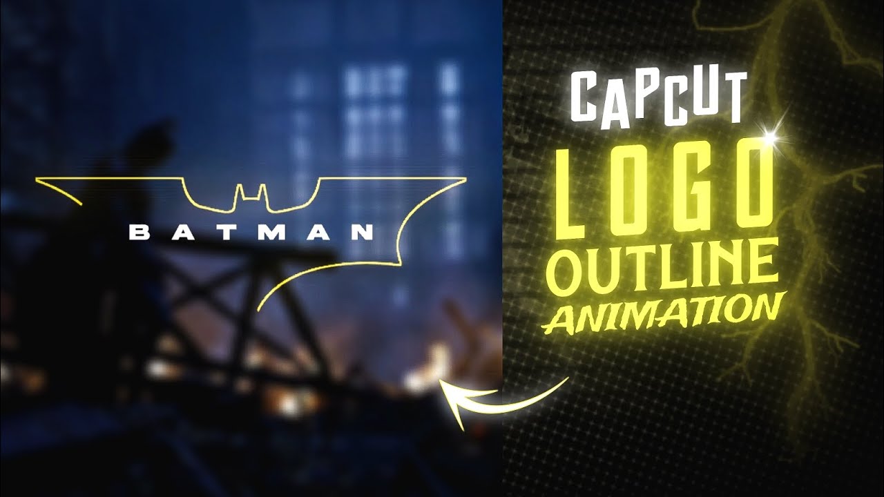 Capcut LOGO Outline Animation Tutorial - YouTube