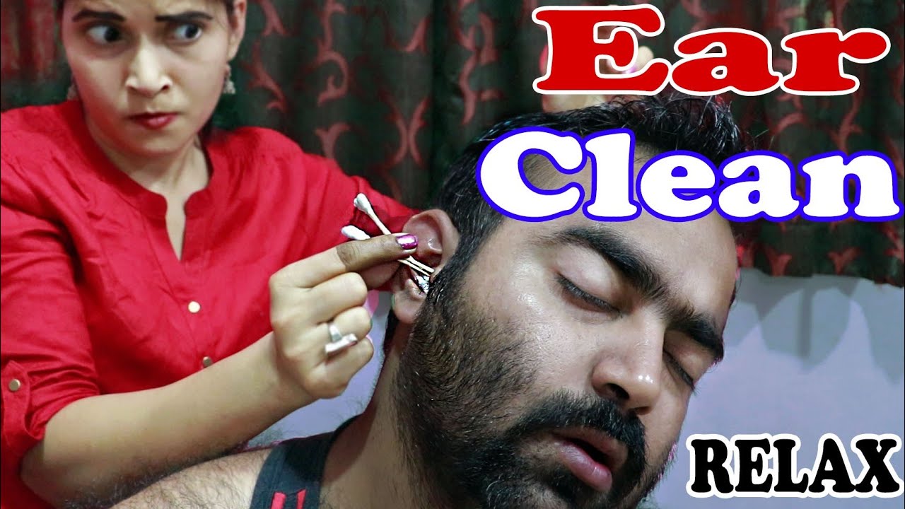 Deep Ear-Cleaning Sleepy Head Massage | ASMR Massage | The Cosmic lady ...