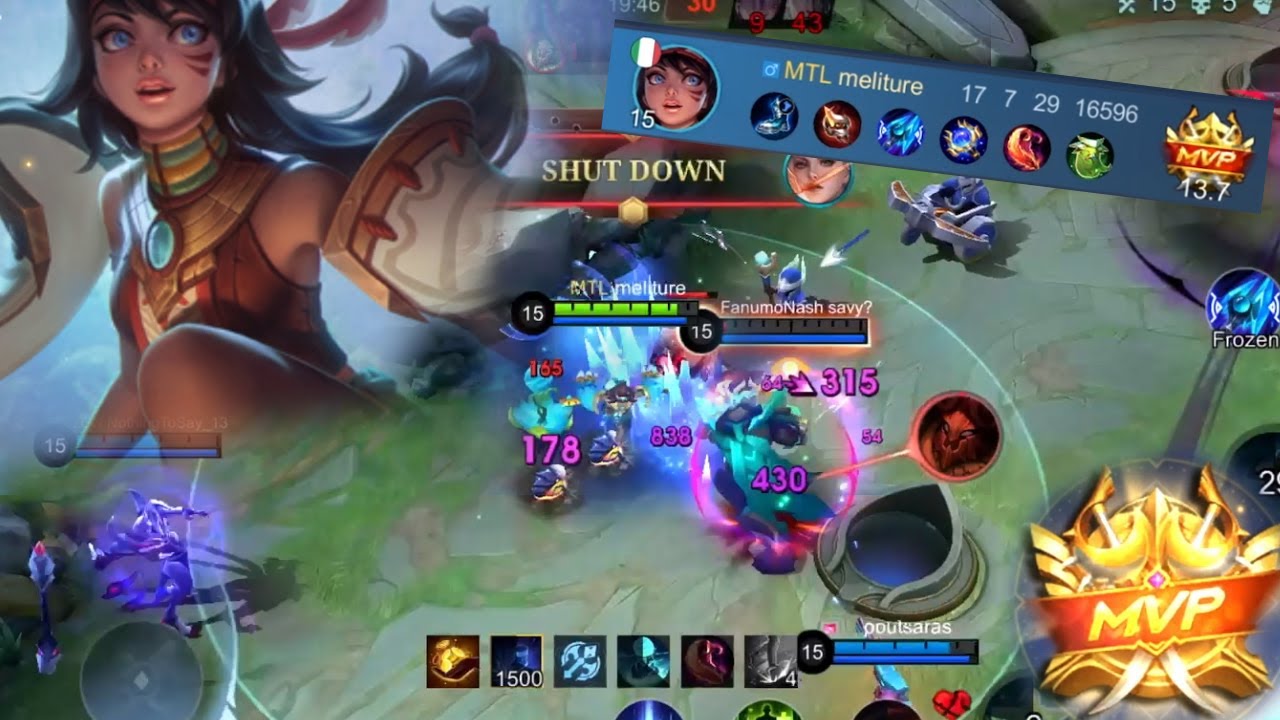 MATHILDA MLBB - 17 KILLS - GAMEPLAY - MOBILE LEGENDS - FULL BUILD - YouTube