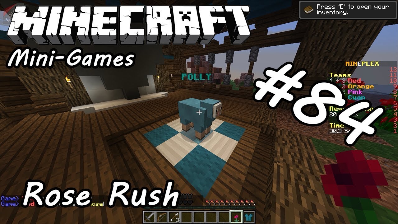 Minecraft Mini-Games #84 [Rose Rush] | CRVENA ARMIJA - YouTube