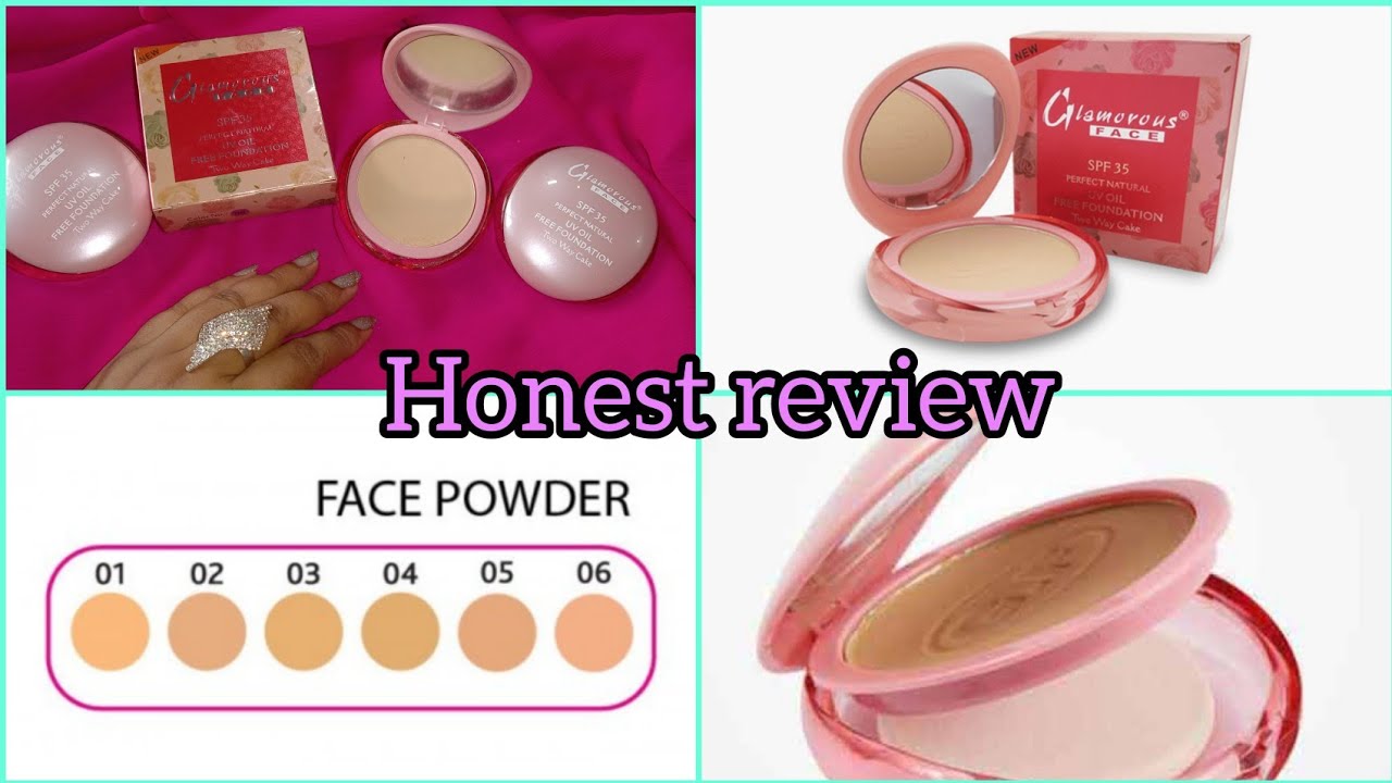 Glamorous Face compact powder|| most affordable face powder in Pakistan ...