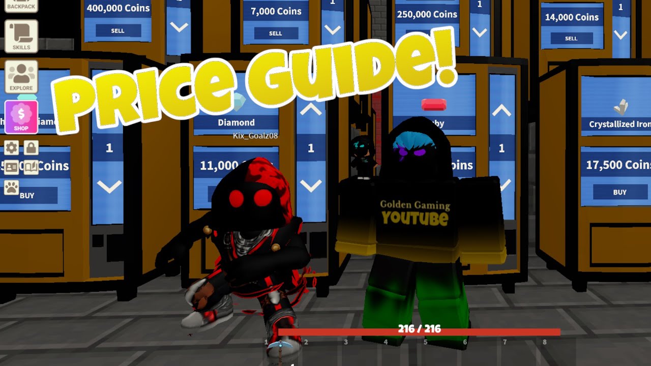The Ultimate Price Guide | Save Slots Update | Roblox Islands - YouTube