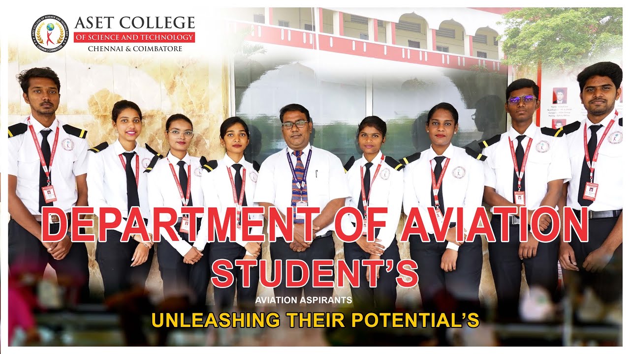 AVIATION ASPIRANTS | Unleashing their Potential's | ASET College - YouTube
