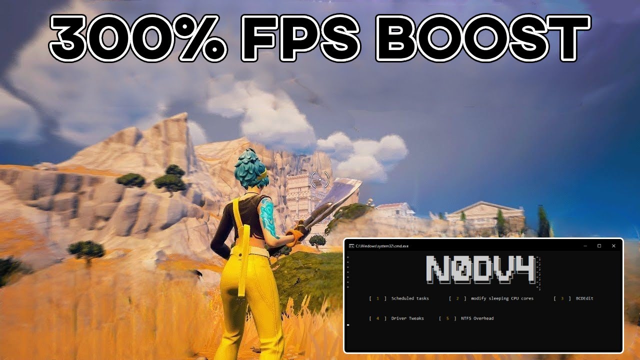 ULTIMATE FORTNITE FPS BOOST PACK! (BOOST FPS, LOWER PING AND DELAY ...