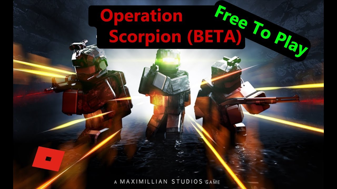 Free To Play? | Operation Scorpion BETA | Roblox - YouTube